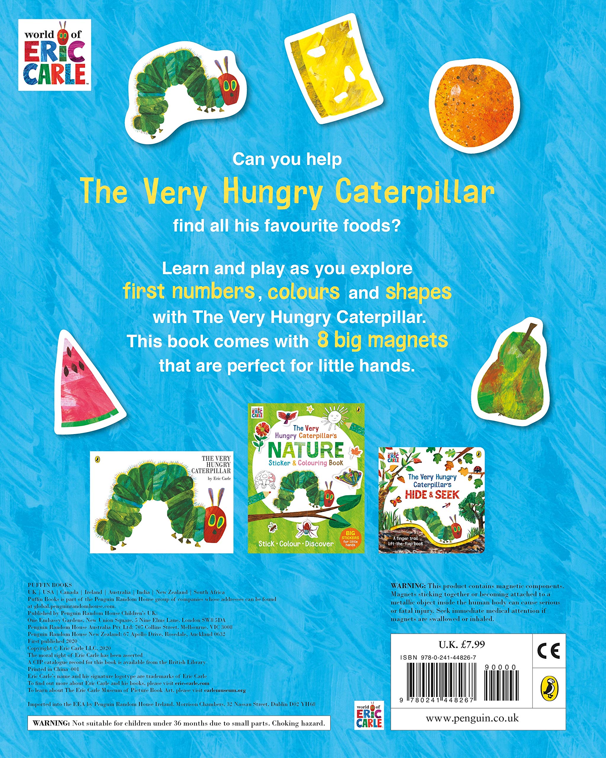The Very Hungry Caterpillar's Magnet Book | Natventure