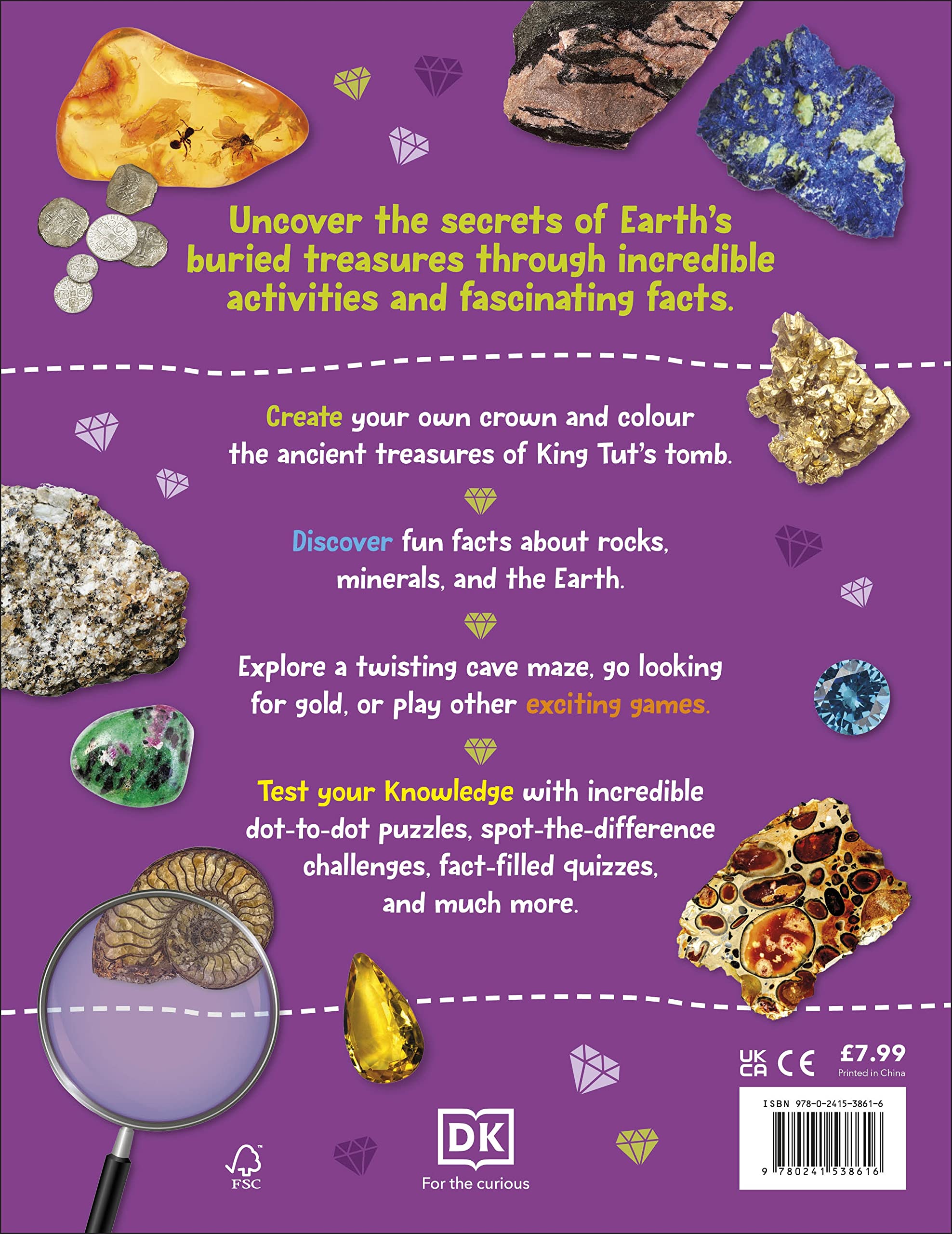 The Fact-Packed Activity Book: Rocks and Minerals | Natventure