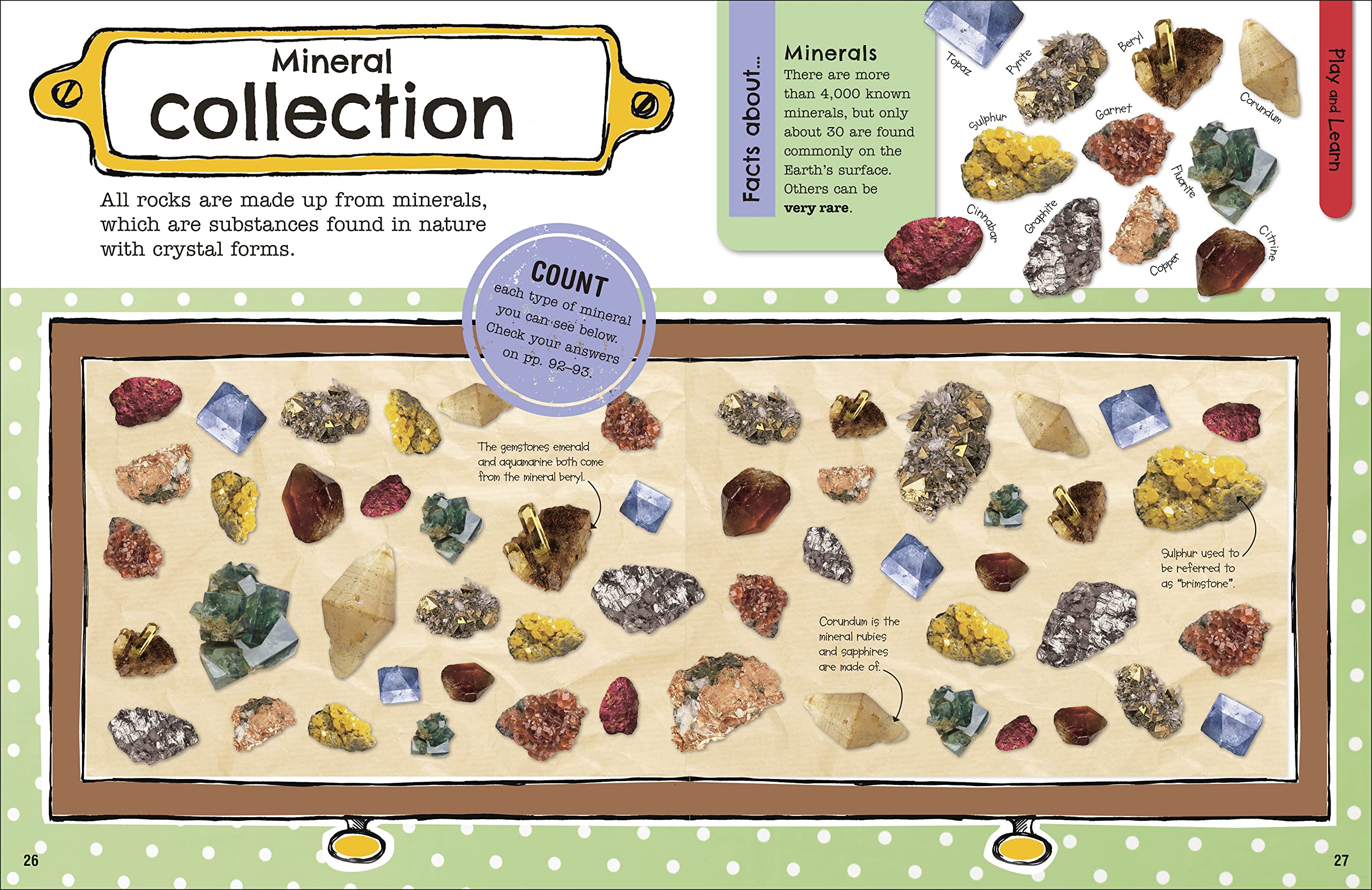 The Fact-Packed Activity Book: Rocks and Minerals | Natventure