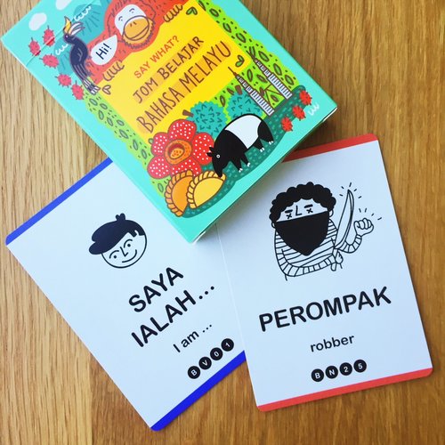 Say What? Learn Bahasa Melayu Card Game | Natventure