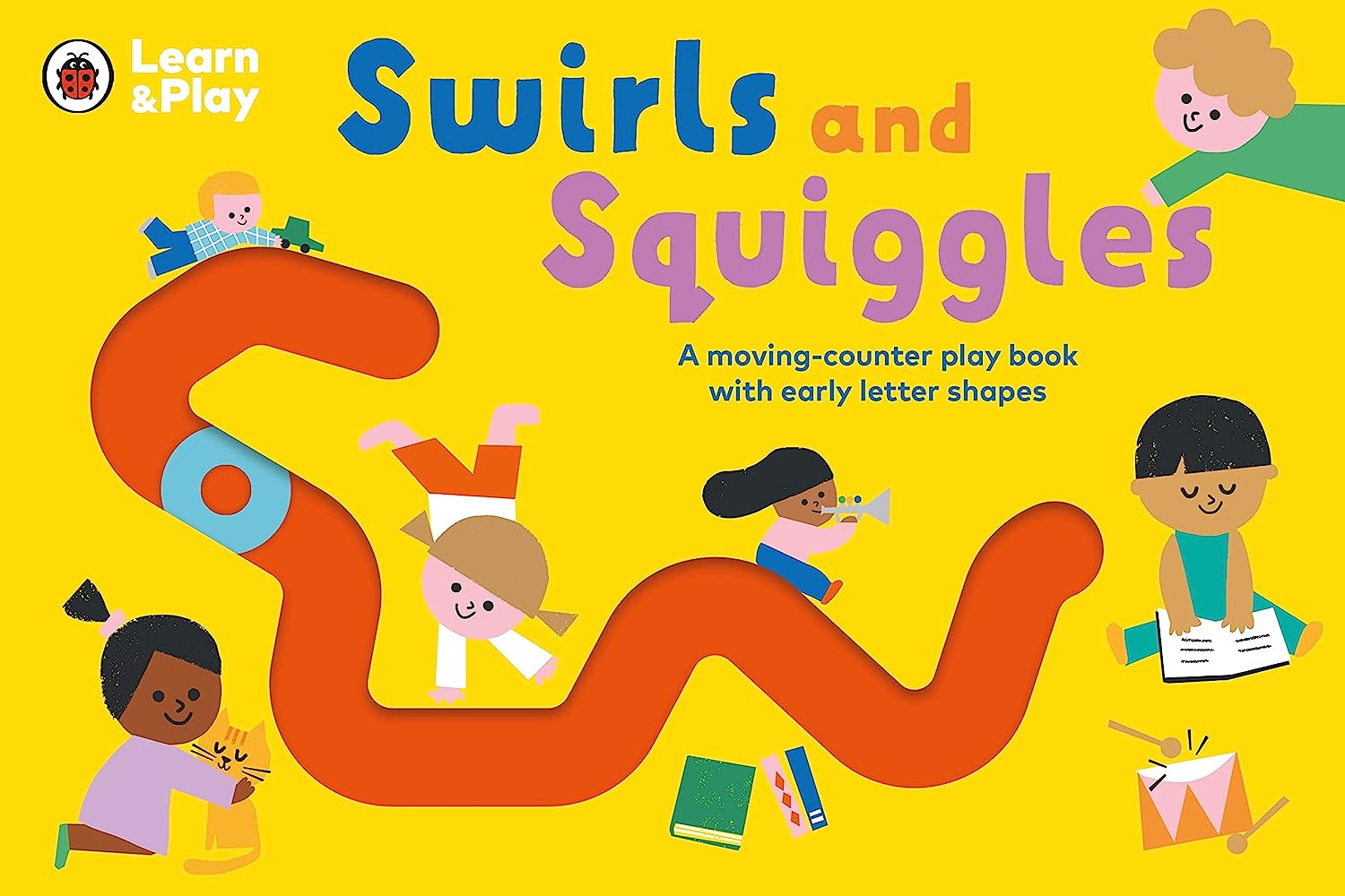 Swirls and Squiggles: A Moving-Counter Play Book With Early Letter ...