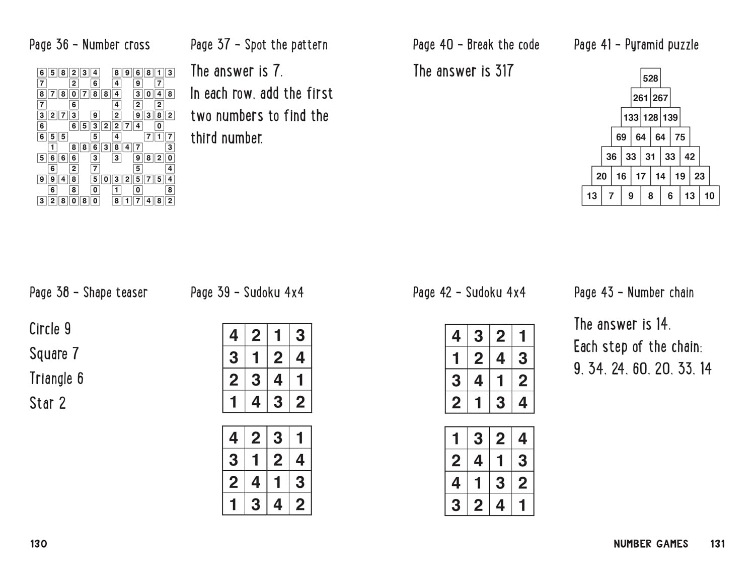 Solve It!: Number Games for Big Thinkers - More Than 120 Fun Puzzles ...
